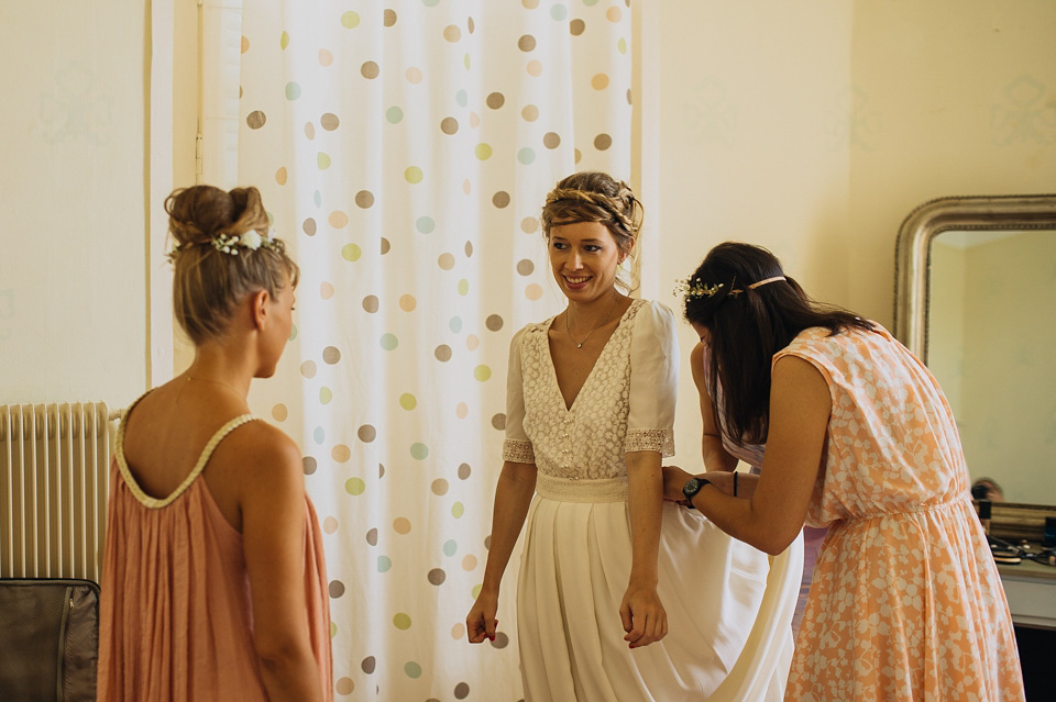 Bucolic Bliss - A Chic French Bride and her Idyllic Wedding in the ...