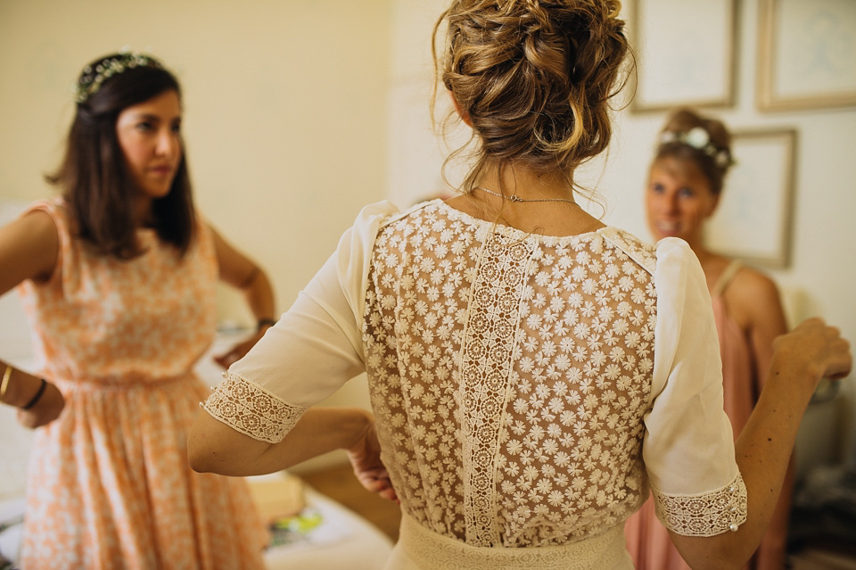 Bucolic Bliss - A Chic French Bride and her Idyllic Wedding in the ...