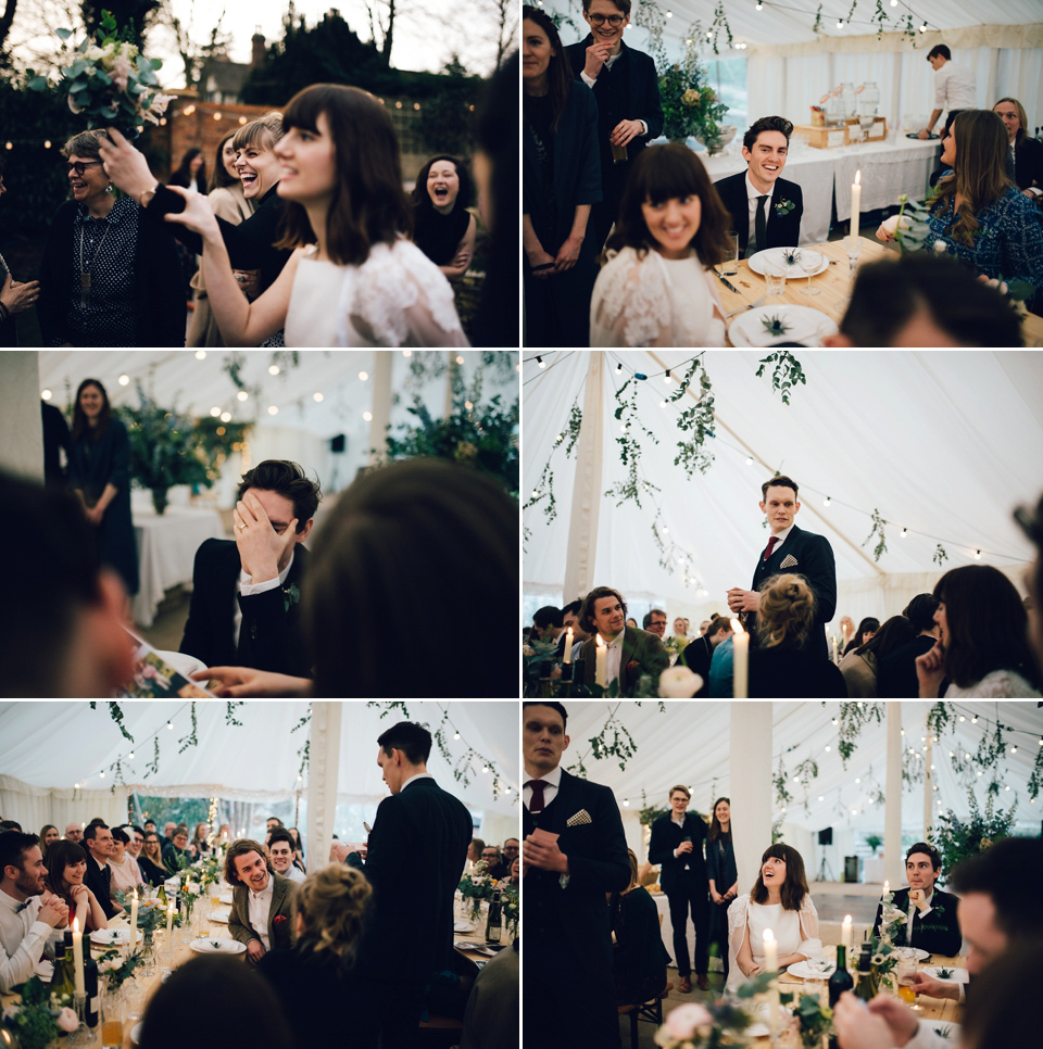 A Second Hand Dress and Lace Cape for A Relaxed and Informal Family ...