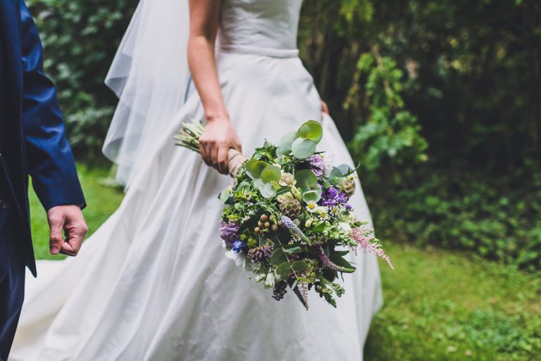 An Alan Hannah Dress For A Rustic Wedding At Cripps Barn | Love My ...
