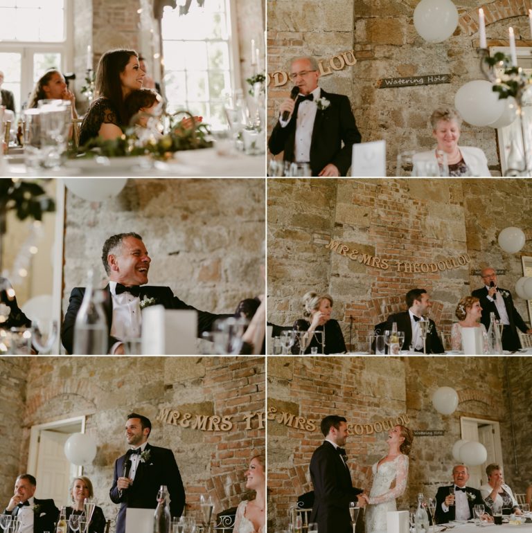 Galia Lahav + Black Tie Glamour for an Irish Country House Wedding ...
