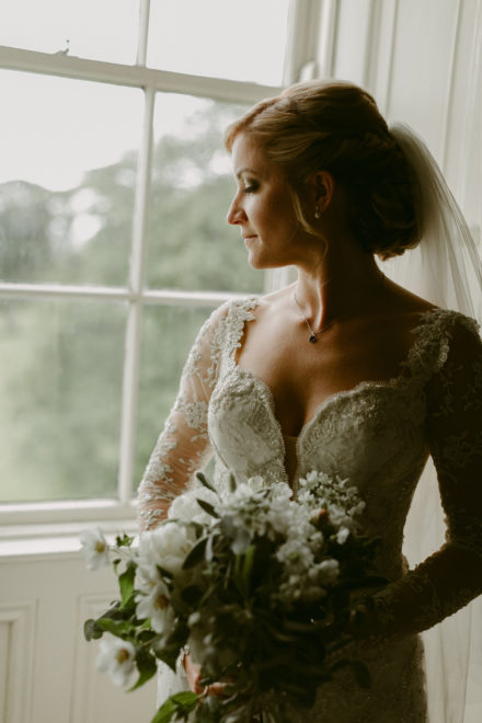 Galia Lahav + Black Tie Glamour for an Irish Country House Wedding ...
