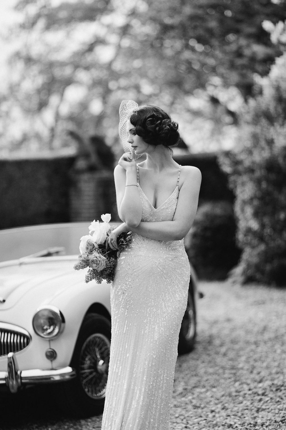 Glamorous, Sultry, Atonement Inspired Bridal Inspiration featuring ...