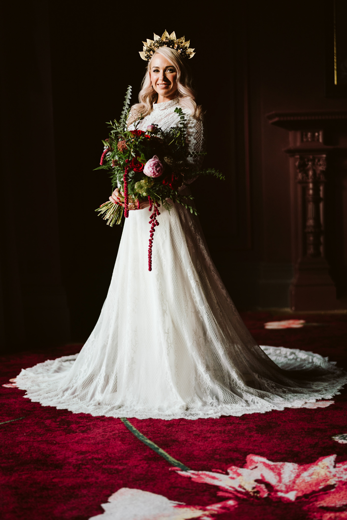 Edgy Opulence Wedding Editorial by Copperfox Planning | Love My Dress ...