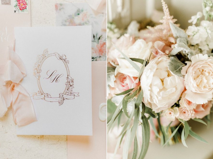A Hayley Paige bride + her Feminine, Romantic + English Summertime ...