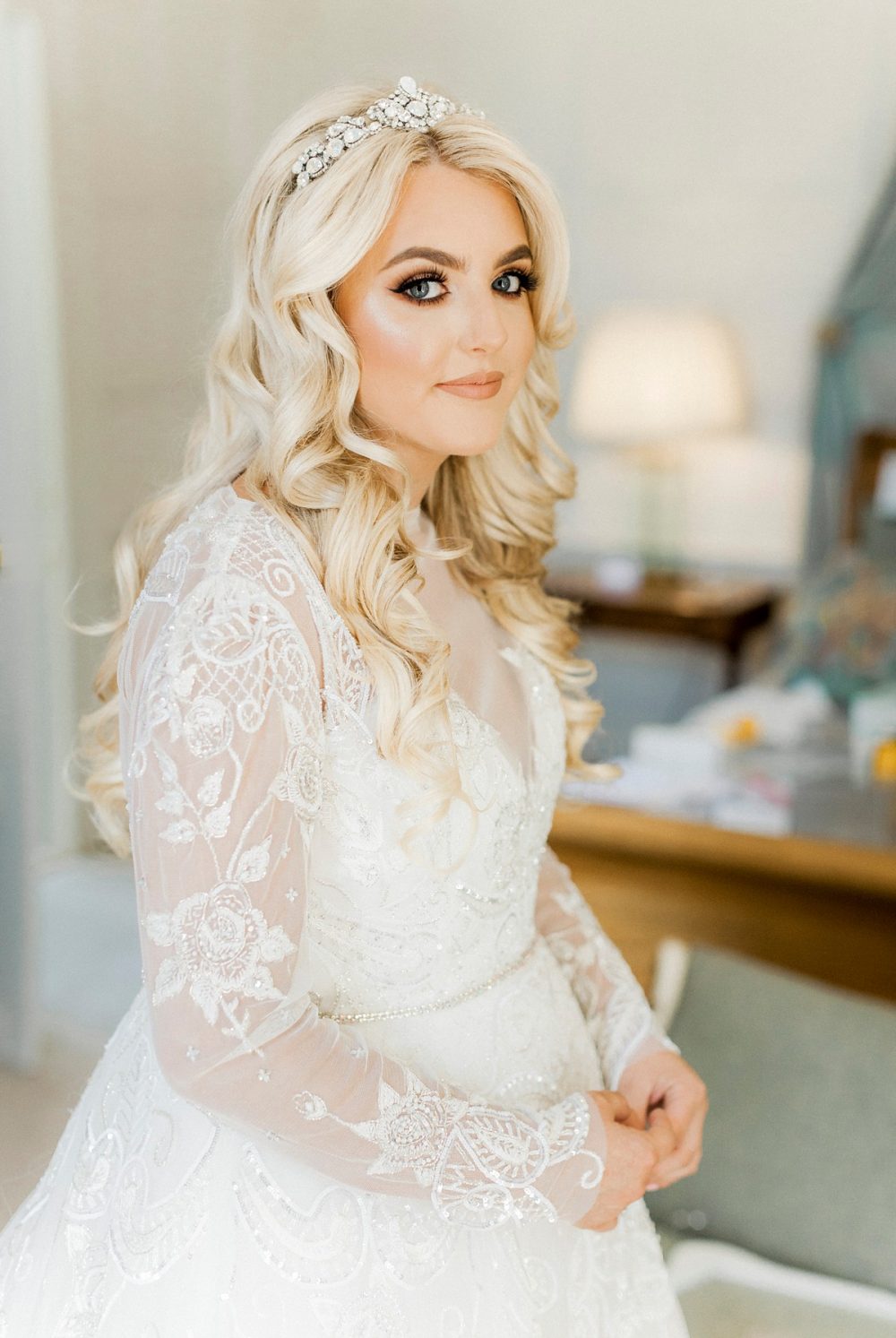 A Hayley Paige bride + her Feminine, Romantic + English Summertime ...