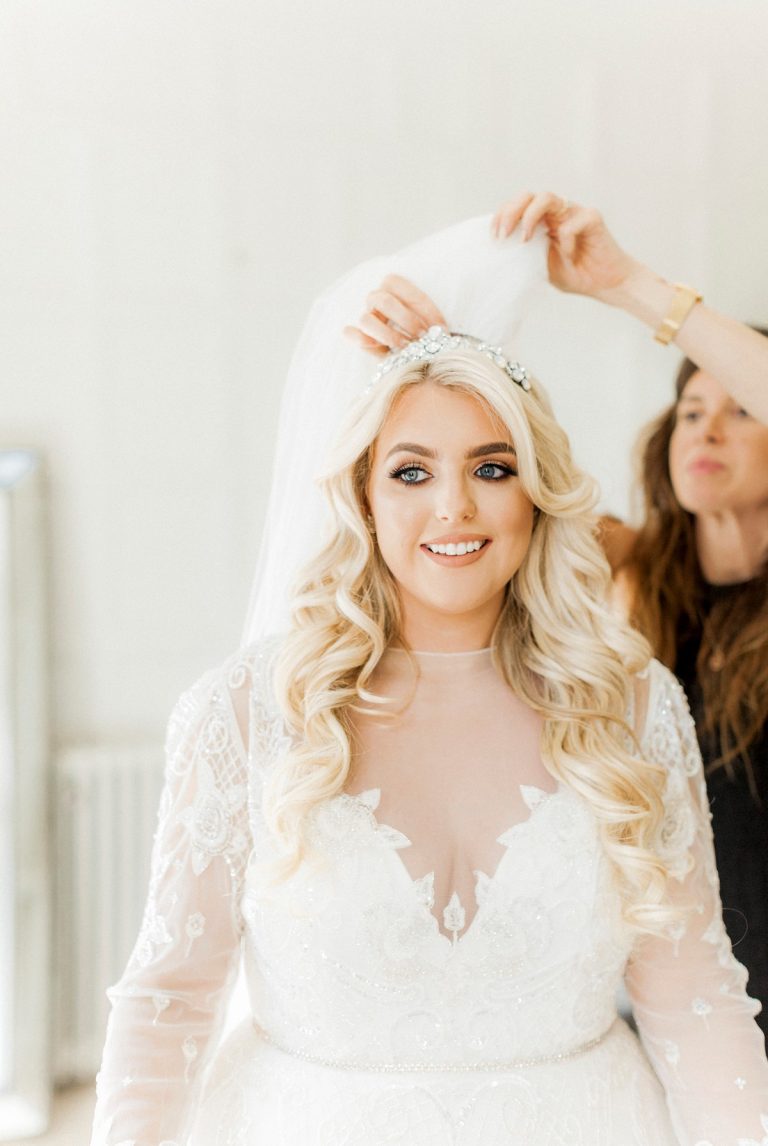 A Hayley Paige bride + her Feminine, Romantic + English Summertime ...