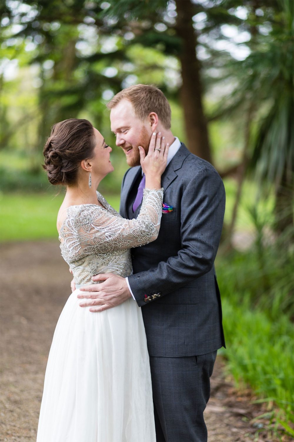 An French Lace Dress + First Look for an Elegant Irish + Swedish Fusion ...