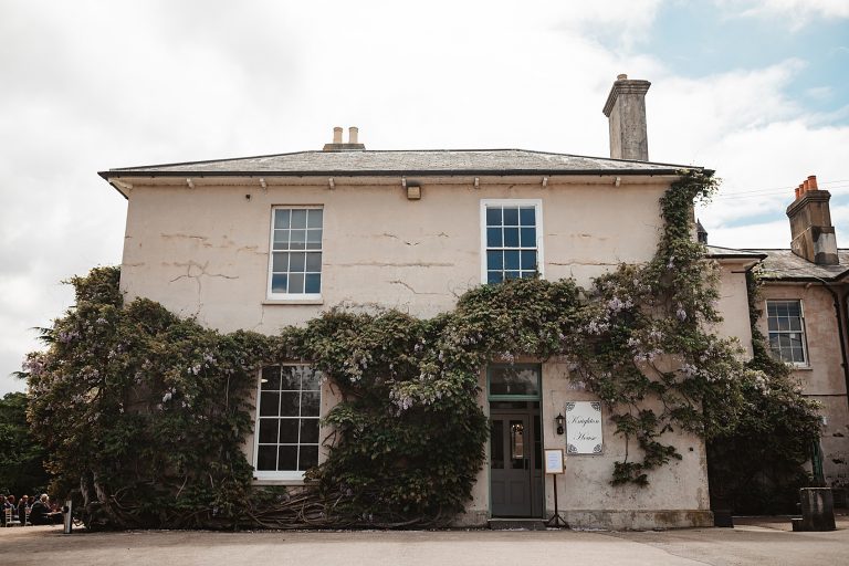 A Country House Wedding at Knighton House in Dorset with Pampas Grass ...
