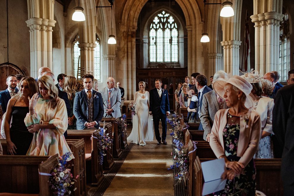An Autumn Wedding at Riverford Field Kitchen in Devon, With Colourful ...