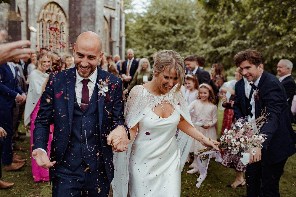An Autumn Wedding at Riverford Field Kitchen in Devon, With Colourful ...