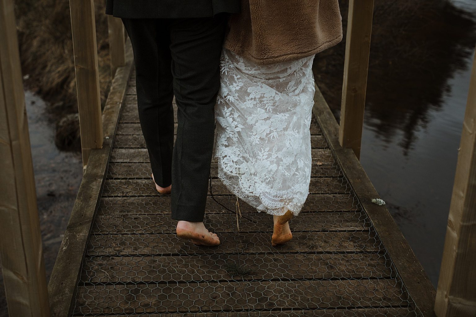 On Wild & Natural Outdoor Wedding at the Cardney Steading Estate in ...