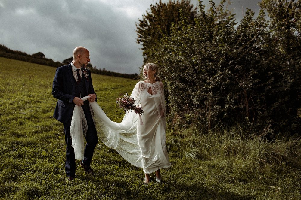 An Autumn Wedding at Riverford Field Kitchen in Devon, With Colourful ...