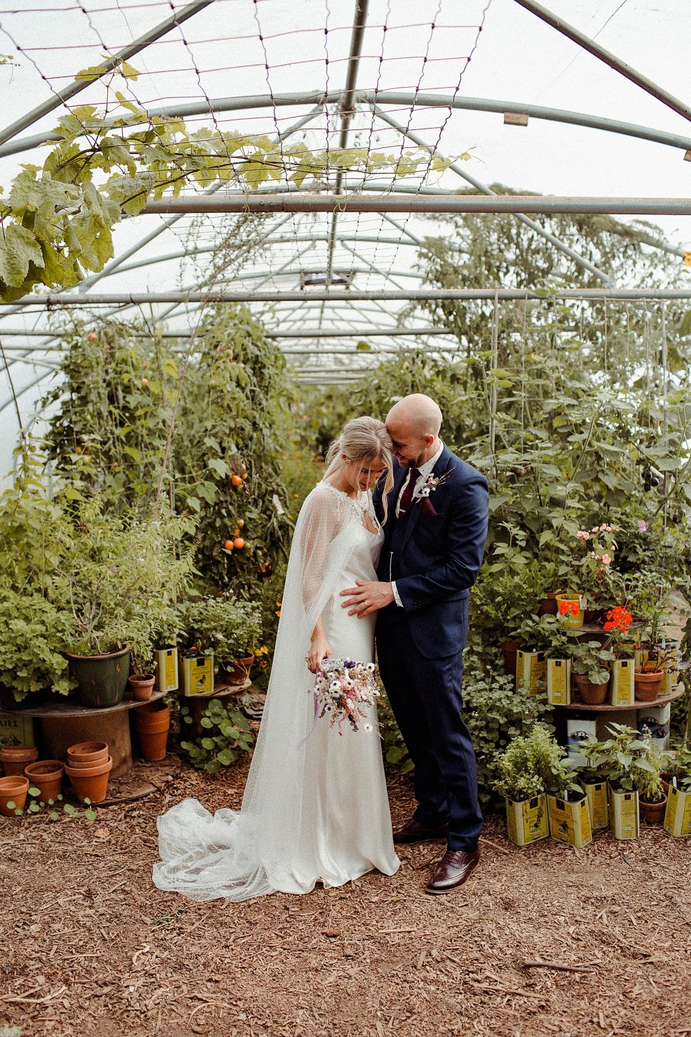 An Autumn Wedding at Riverford Field Kitchen in Devon, With Colourful ...