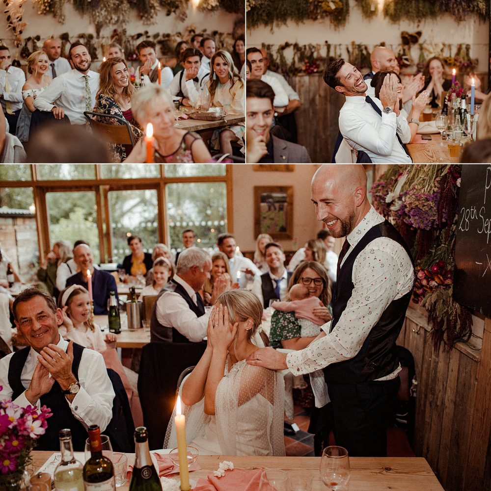 An Autumn Wedding at Riverford Field Kitchen in Devon, With Colourful ...