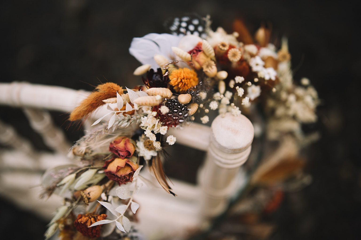 An Atmospheric Autumn Wedding by a Scottish Loch, With a Bride in Anna ...