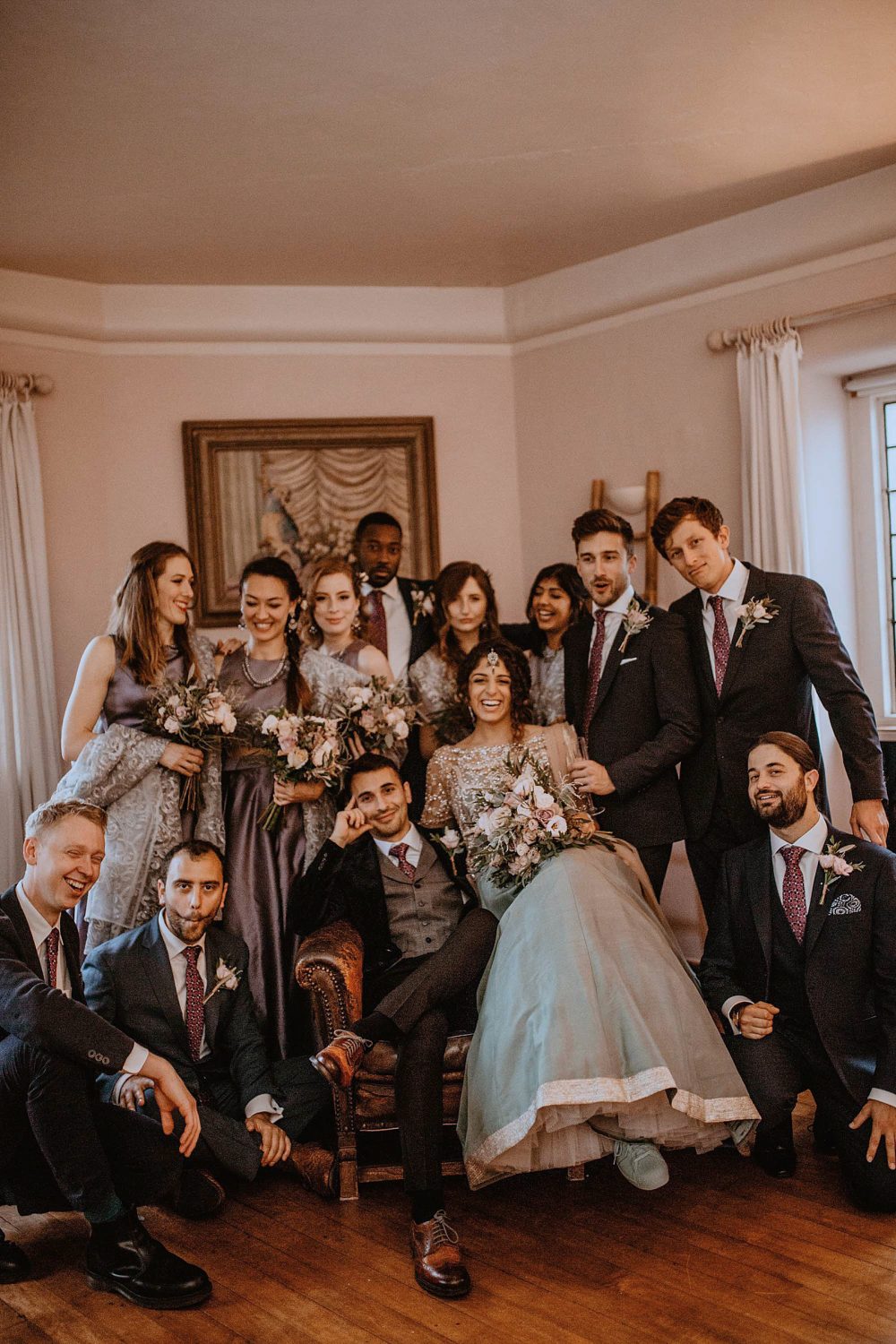 A Modern, Multicultural & Rainy Autumn Wedding at Voewood in the ...