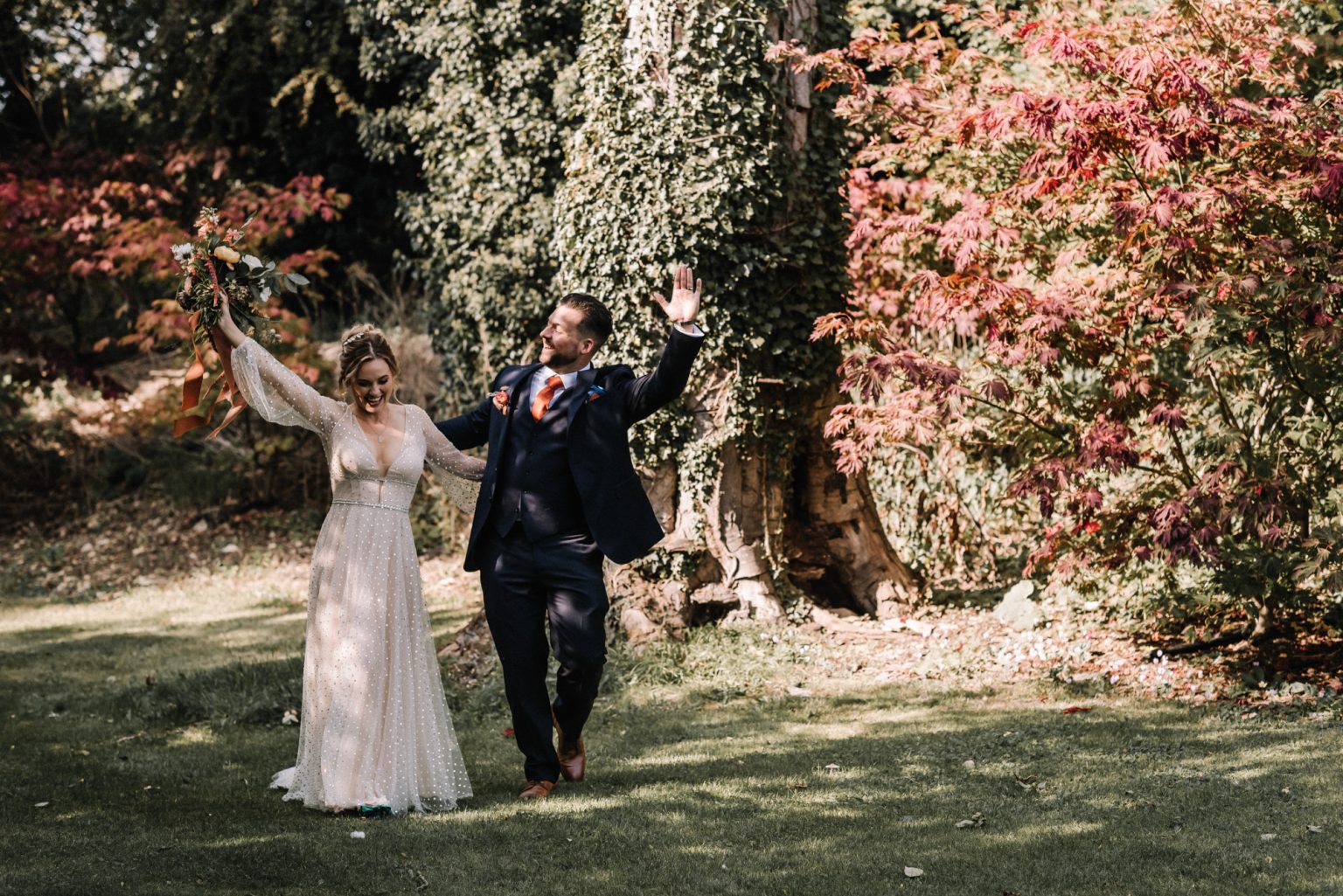 An Autumn Micro Wedding at Cripps Barn and a Bride in Willowby Dress ...