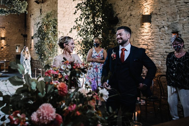 An Autumn Micro Wedding at Cripps Barn and a Bride in Willowby Dress ...