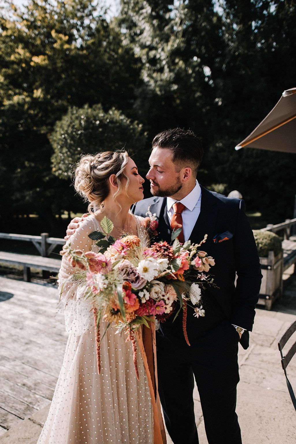 An Autumn Micro Wedding at Cripps Barn and a Bride in Willowby Dress ...
