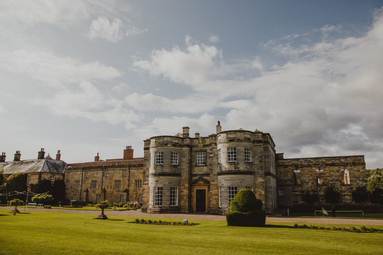 A Tennis Inspired Wedding in Newburgh Priory in North Yorkshire for a ...