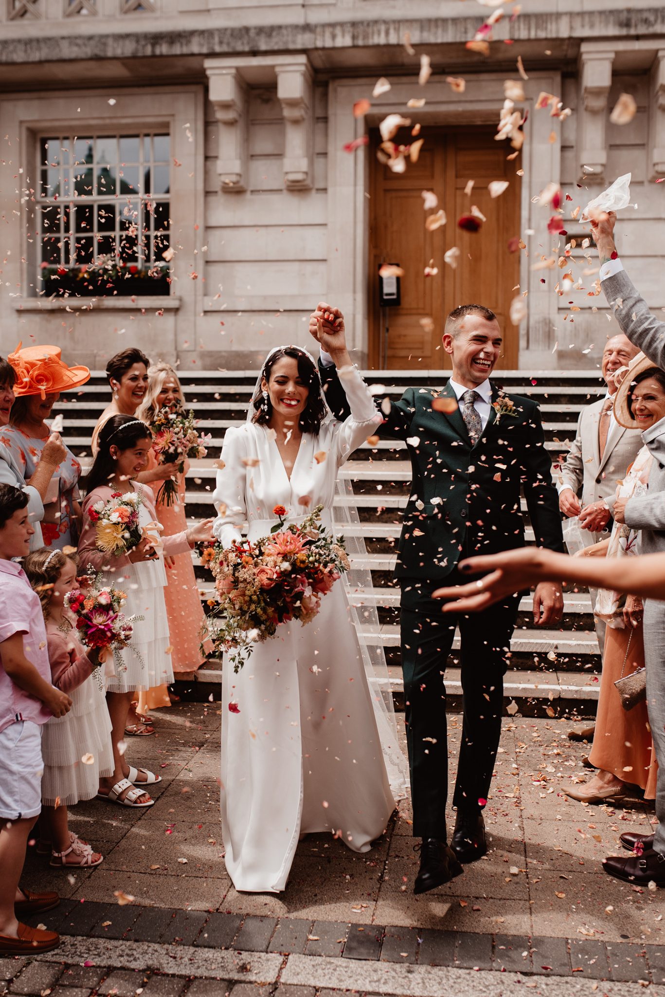 A Belle and Bunty Wedding Dress for and Irish Wedding With a Laid Back ...