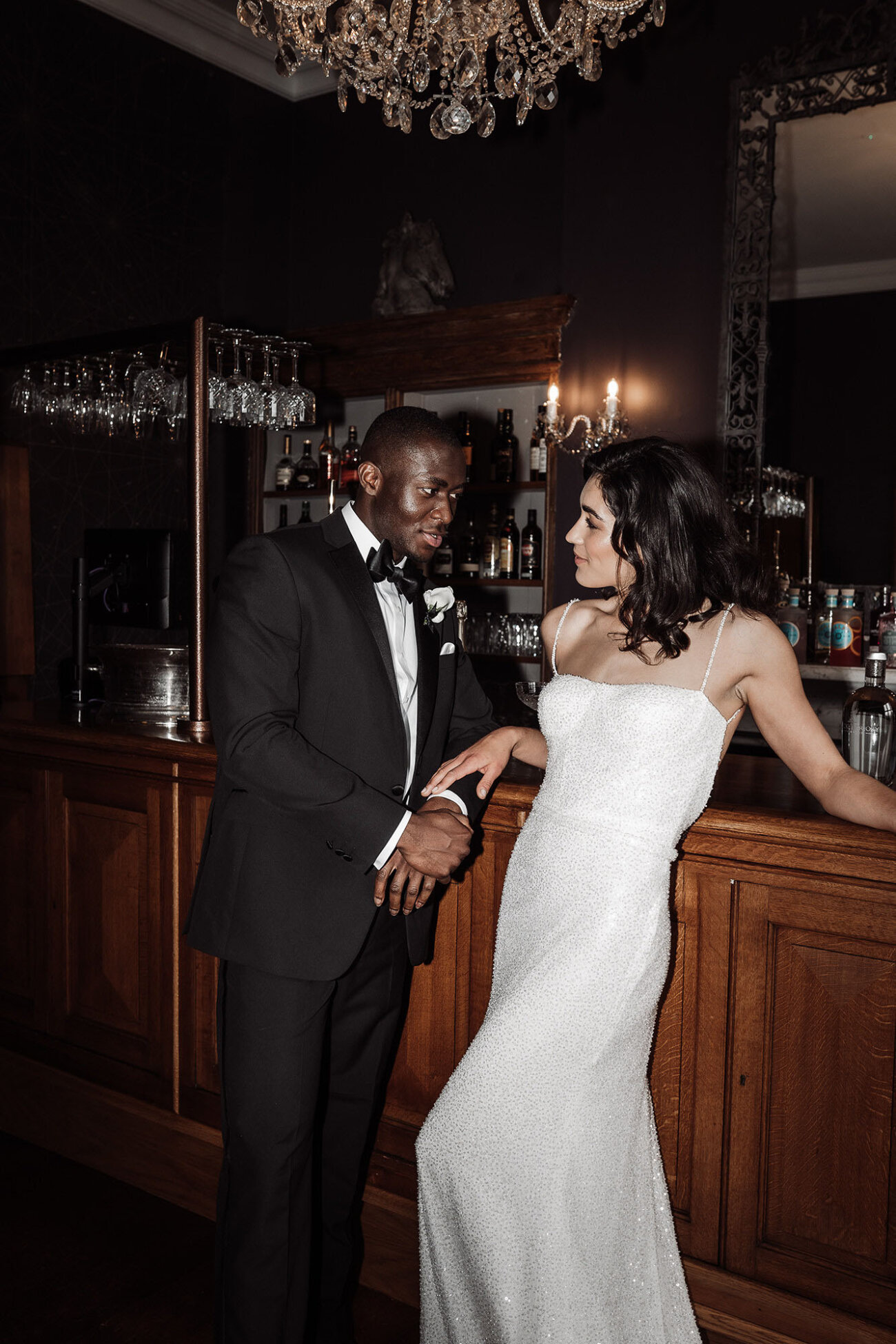 A Vibrant Indian Ceremony And Elegant English Fusion Wedding in North ...