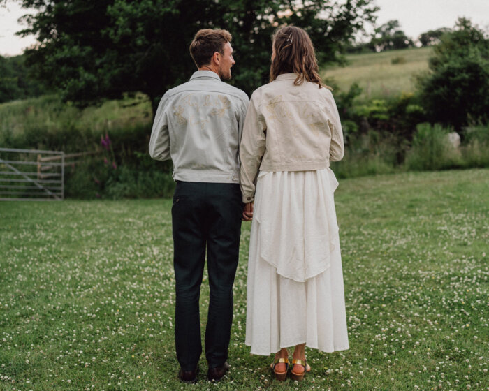 Liz & Adam's Sustainable & Nature Inspired Farm Wedding | Love My Dress ...