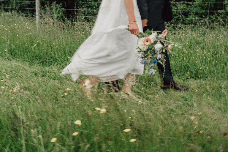 Liz & Adam's Sustainable & Nature Inspired Farm Wedding | Love My Dress ...