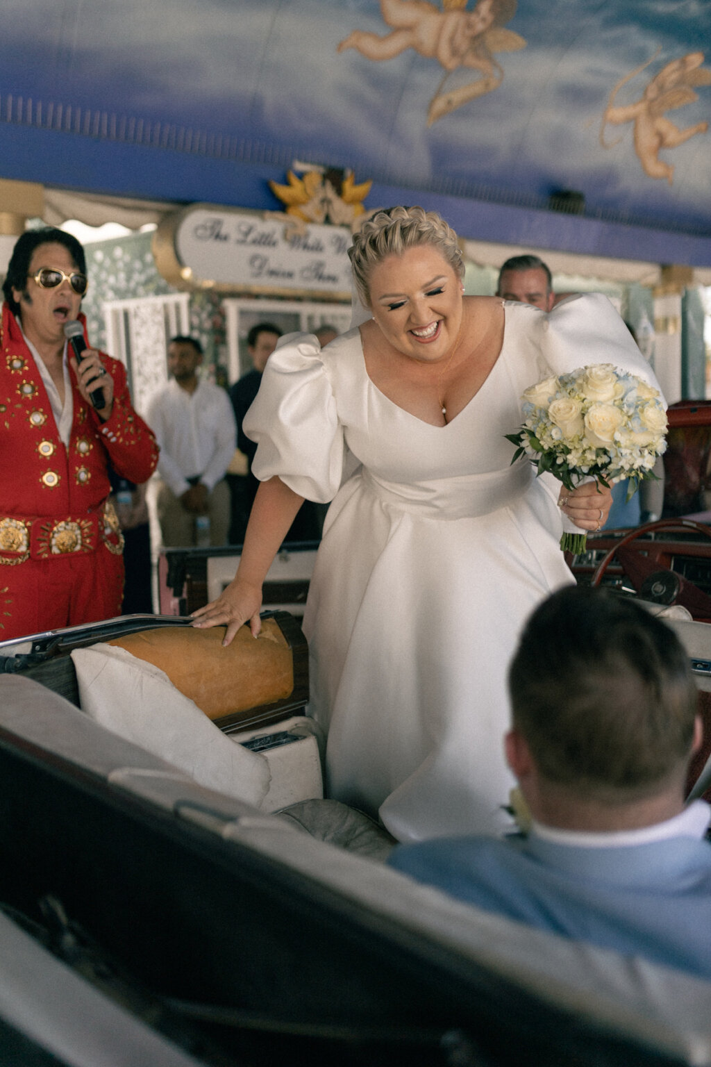 Jess in Kate Edmondson for her 1950's Inspired Las Vegas Wedding | Love ...