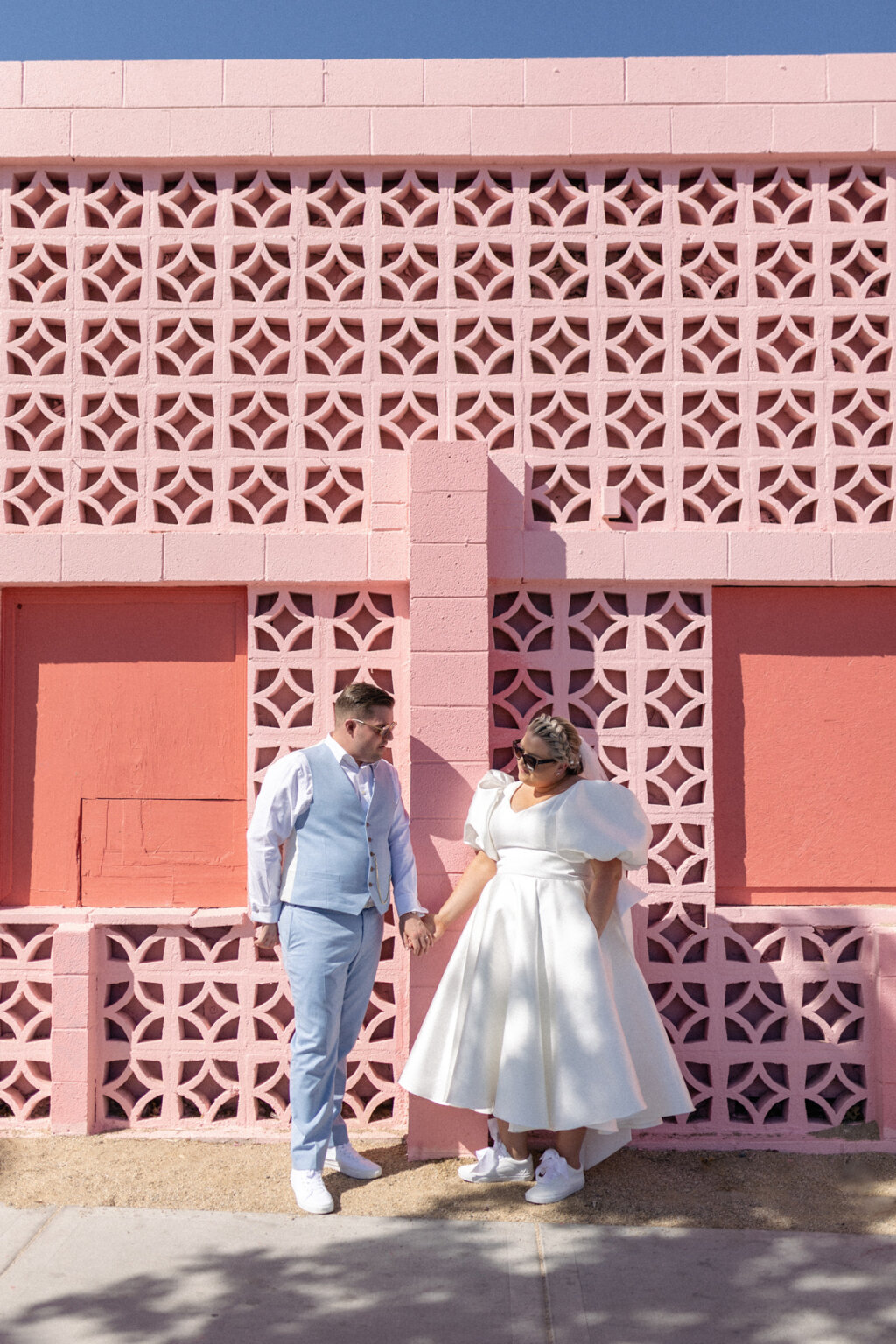 Jess in Kate Edmondson for her 1950's Inspired Las Vegas Wedding | Love ...