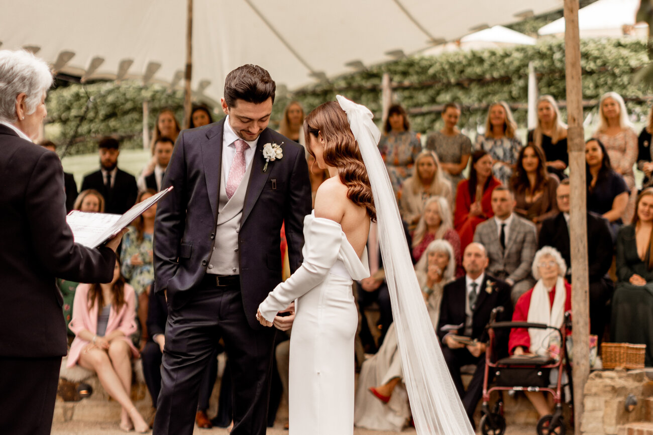 Fiona in Bon Bride for her Chic Garden Party Wedding With Upcycled ...
