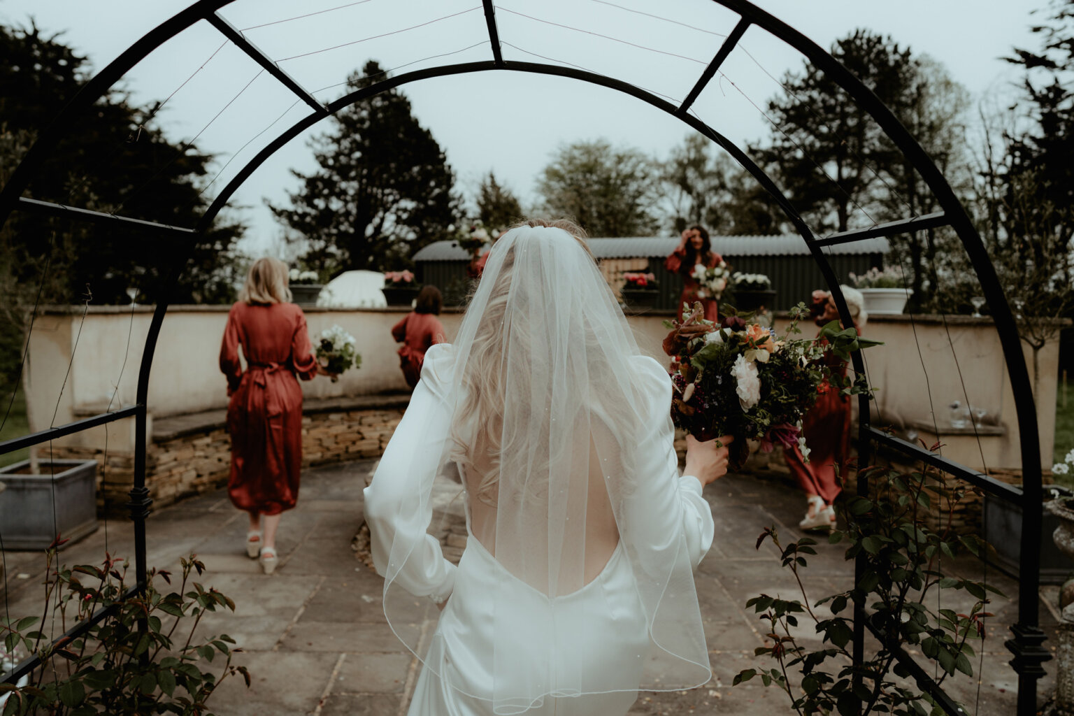 A Sustainable Wedding at the Family Home with Yurts and a Vegan Feast ...