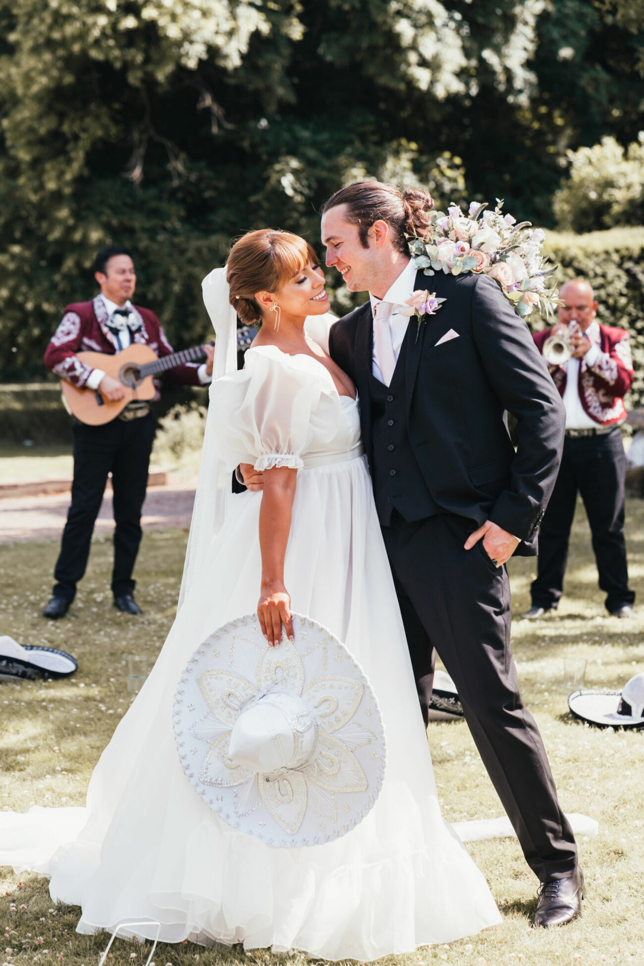 A Selkie Dress for a Notley Abbey Wedding Inspired by the Bride's ...