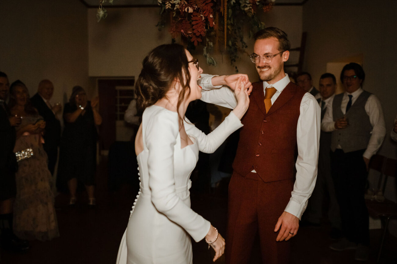 Suzanne Neville Amber Dress // Ballintaggart Farm Wedding