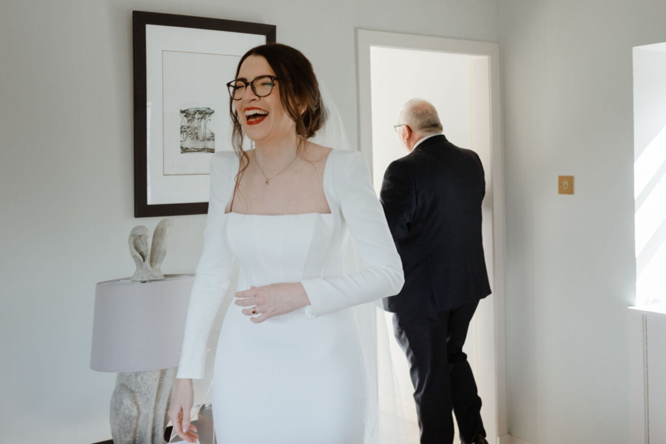 Suzanne Neville Amber Dress // Ballintaggart Farm Wedding