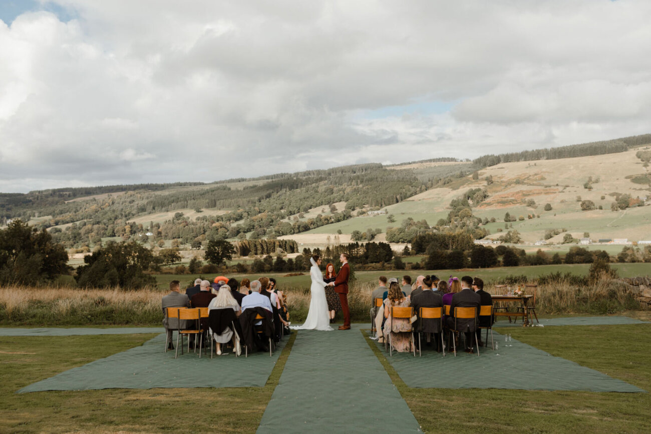 Suzanne Neville Amber Dress // Ballintaggart Farm Wedding