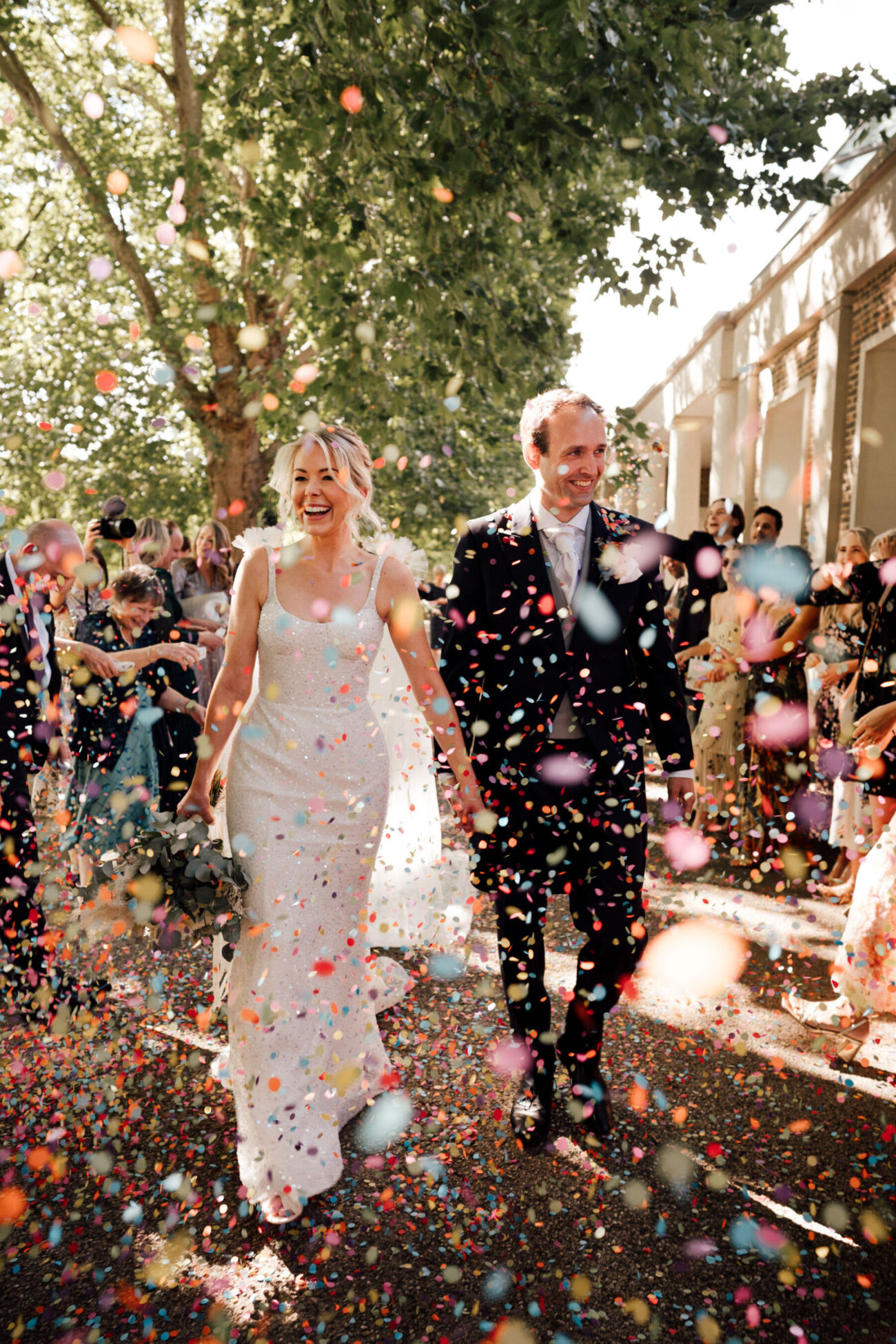 Kyha Studios Sequin Dress // The Hurlingham Club Wedding