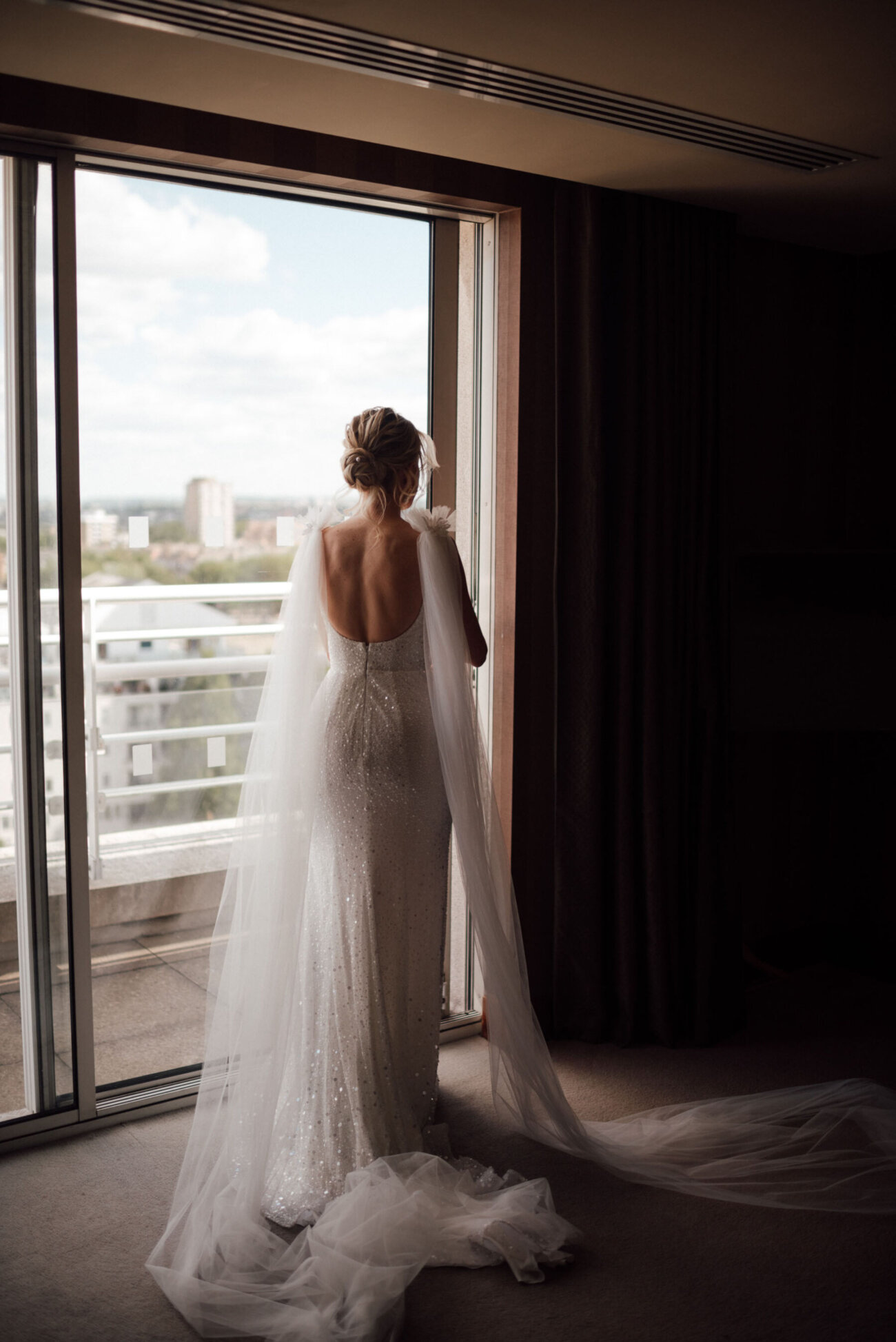 Kyha Studios Sequin Dress // The Hurlingham Club Wedding