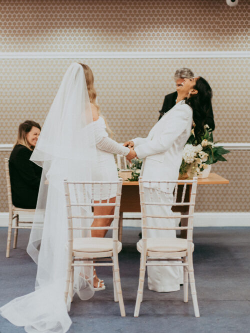Joyful & Intimate Lesbian, Same Sex Wedding in Manchester