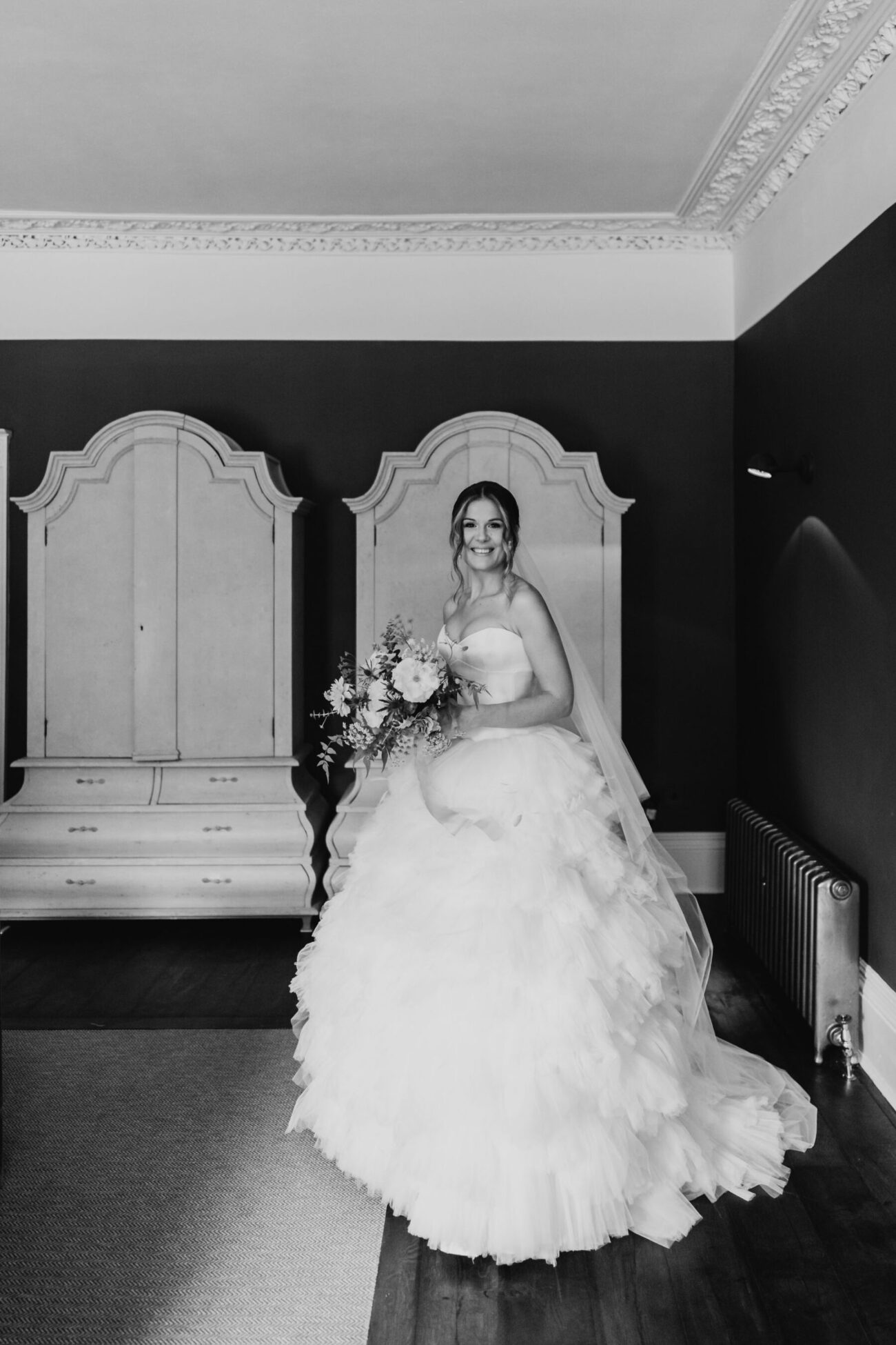 Cripps Barn Wedding // Sally Bean Couture Dress