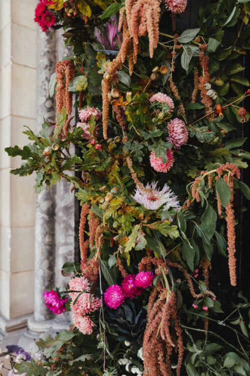 Katie in & For Love for her Waxham Great Barn Wedding