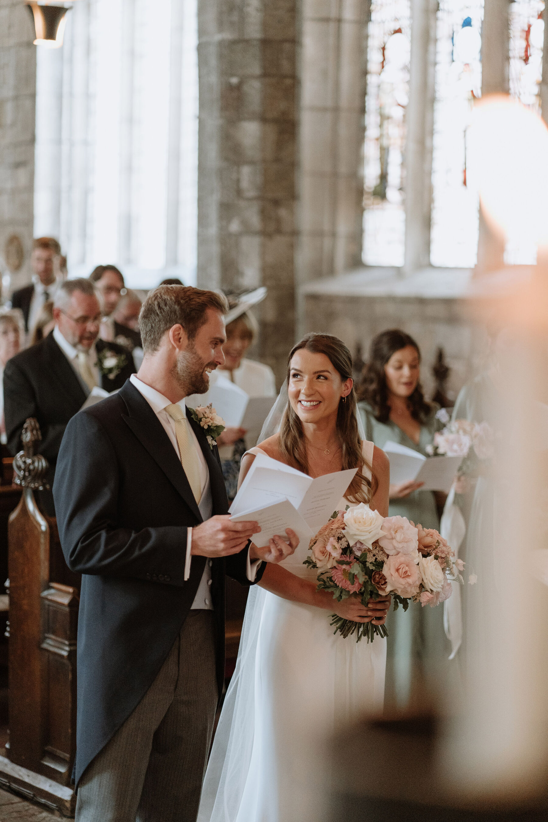 Newburgh Priory Wedding｜Alexandra Grecco Bridal Gown