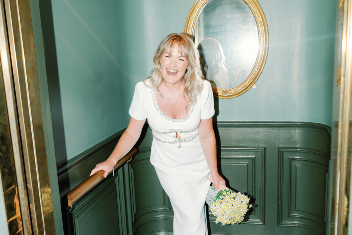 Emmylou Kelly's London Registry Office Wedding