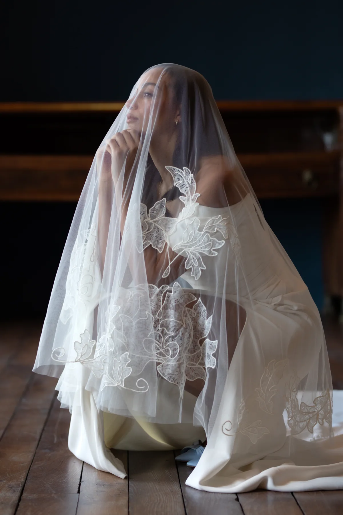 Rebecca Anne Designs: New Embroidered Veil & Bridal Accessories